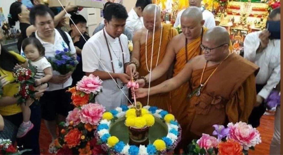 Thai Lanna Amulet Hand Written Yant Metta Maha Niyom & Wealth Fetching ...