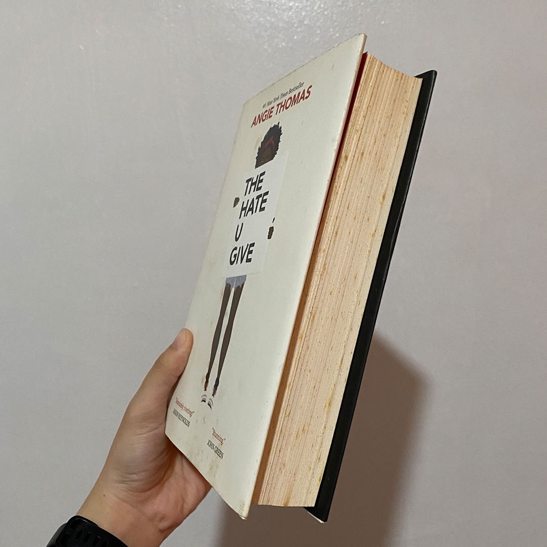 The Hate U Give by Angie Thomas, Hobbies & Toys, Books & Magazines, Fiction & Non-Fiction on ...
