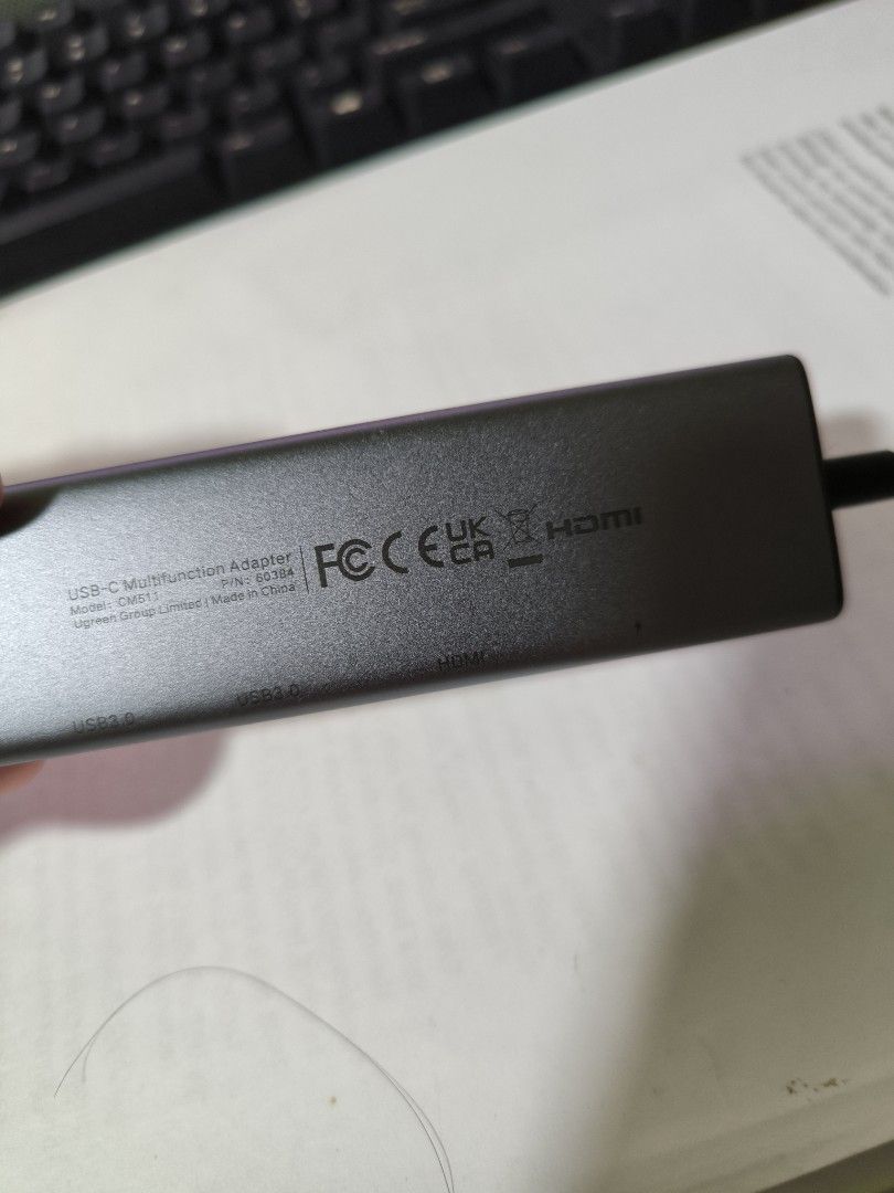 Ugreen USB C 4K 60Hz HDMI USB A Adapter with Power delivery pass through charging, Computers ...