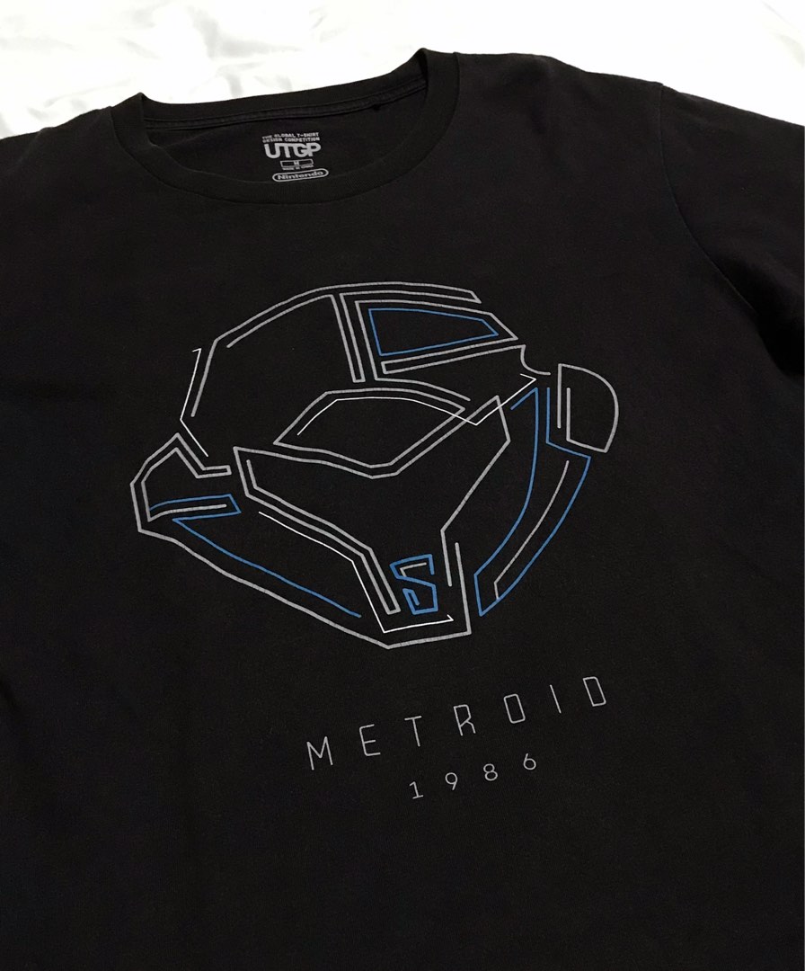 Uniqlo UTGP x Nintendo Metroid Graphic T-shirt, Men's Fashion, Tops ...