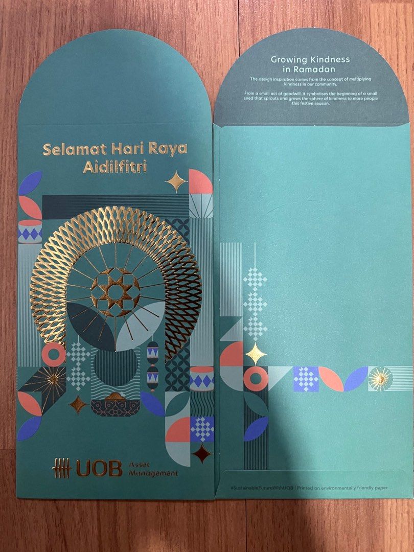 UOB Asset Management Sampul Duit Raya, Hobbies & Toys, Collectibles & Memorabilia, Vintage ...