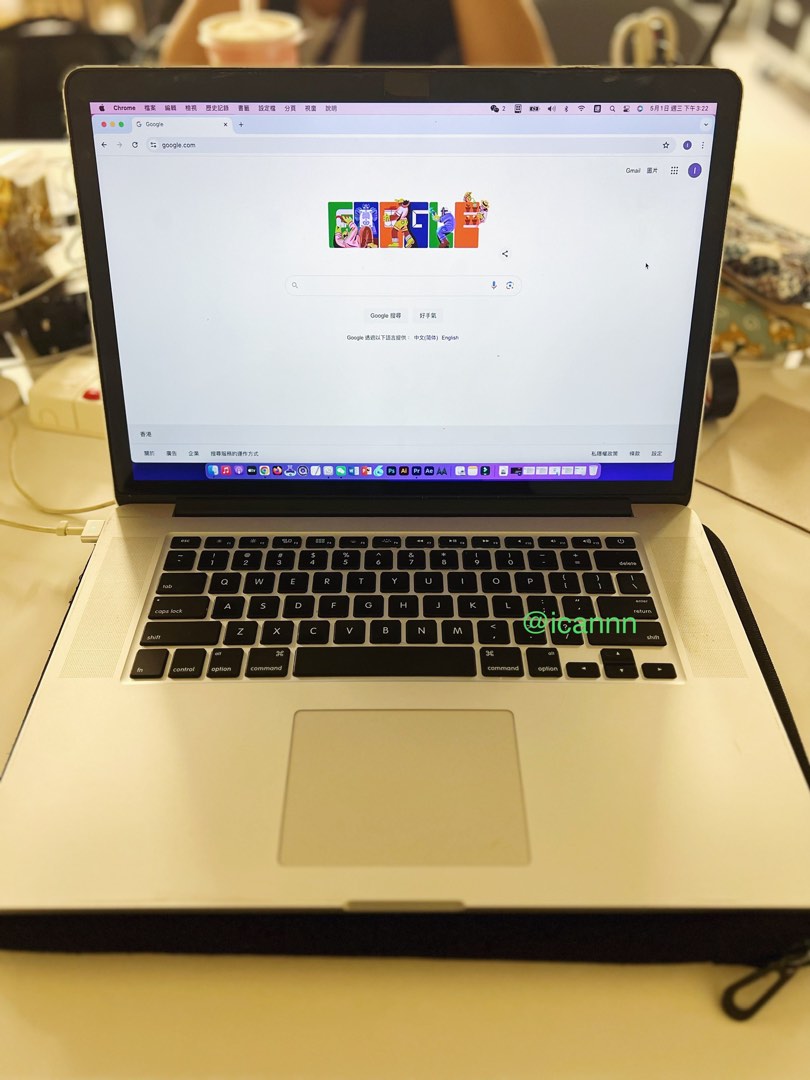 [9成新] Apple MacBook Pro i7 2016 15” inch 15吋 16GB Ram 512GB SSD 原廠全新電 原 ...