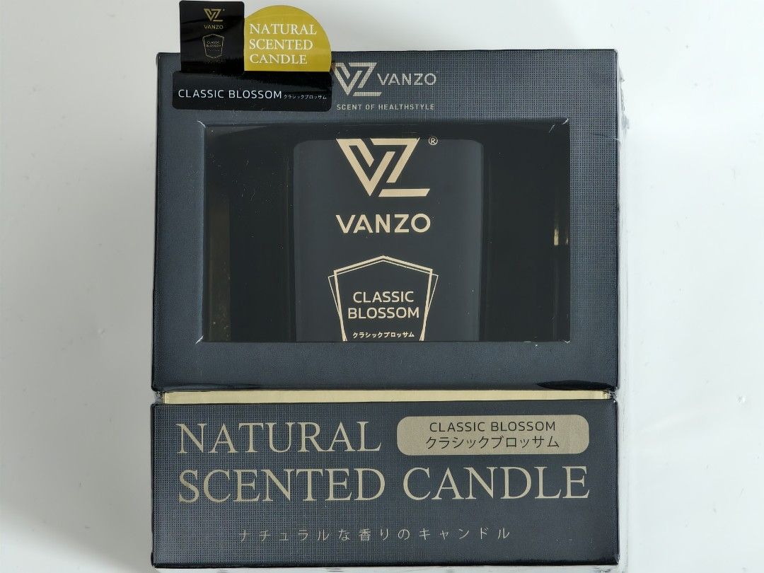 VANZO Natural Scented Candle, Furniture & Home Living, Home Fragrance ...
