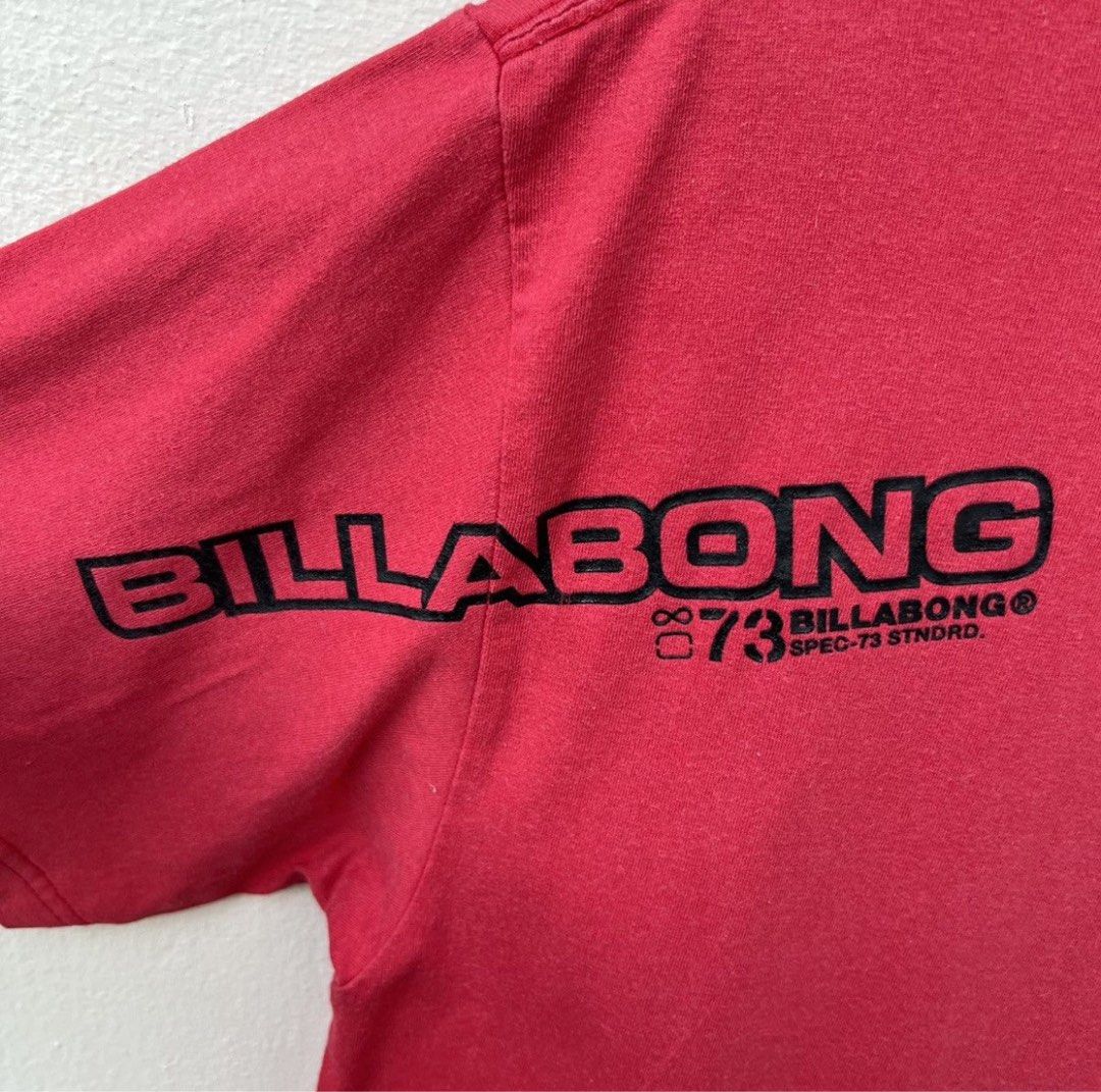 Vintage 00s Billabong Center Logo T Shirt, Women's Fashion, Tops, Other Tops on Carousell