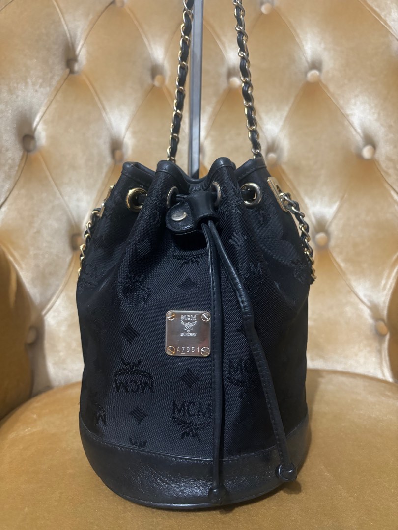 Vintage MCM Germany bucket bag, Women's Fashion, Bags & Wallets ...