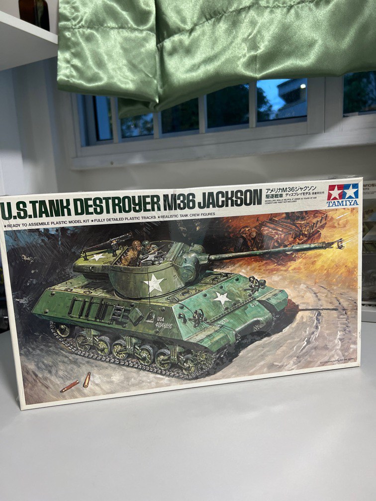 Vintage TAMIYA US Tank Destroyer M36 Jackson, Hobbies & Toys, Toys ...