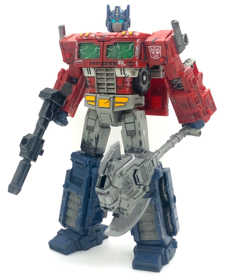 代工重塗 變形金剛 圍城 柯柏文 Transformers WFC Siege Optimus Prime custom commission ...
