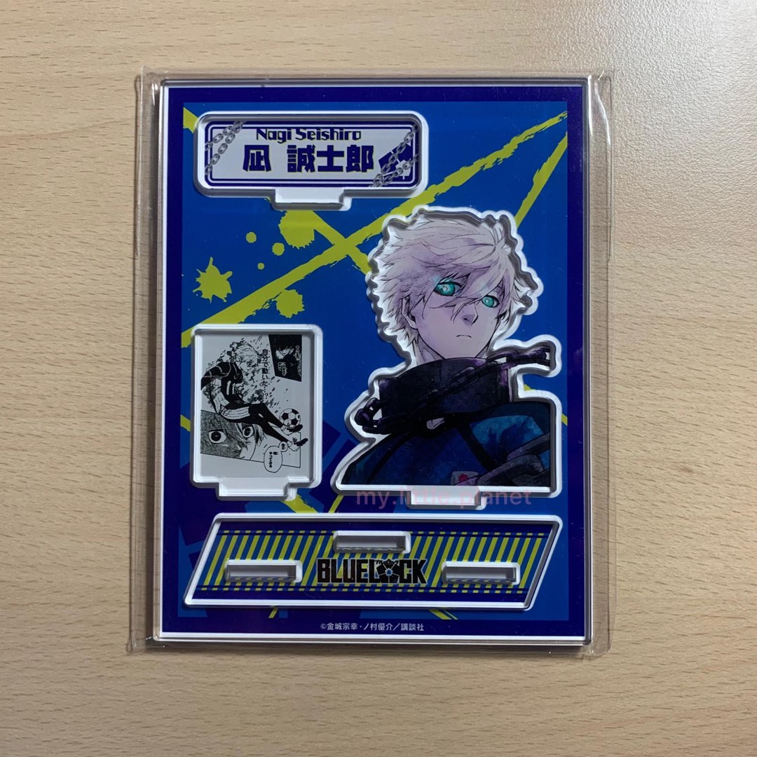 (全新 現貨 日本正版) Blue Lock 凪 Princess Cafe 原畫 立牌 (無keep 銀色抽袋), 興趣及遊戲, 收藏品及 ...