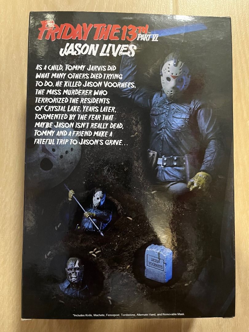 全新 保證正版 NECA 黑色星期五 Friday the 13th Ultimate Jason Part 6 VI Jason Lives ...
