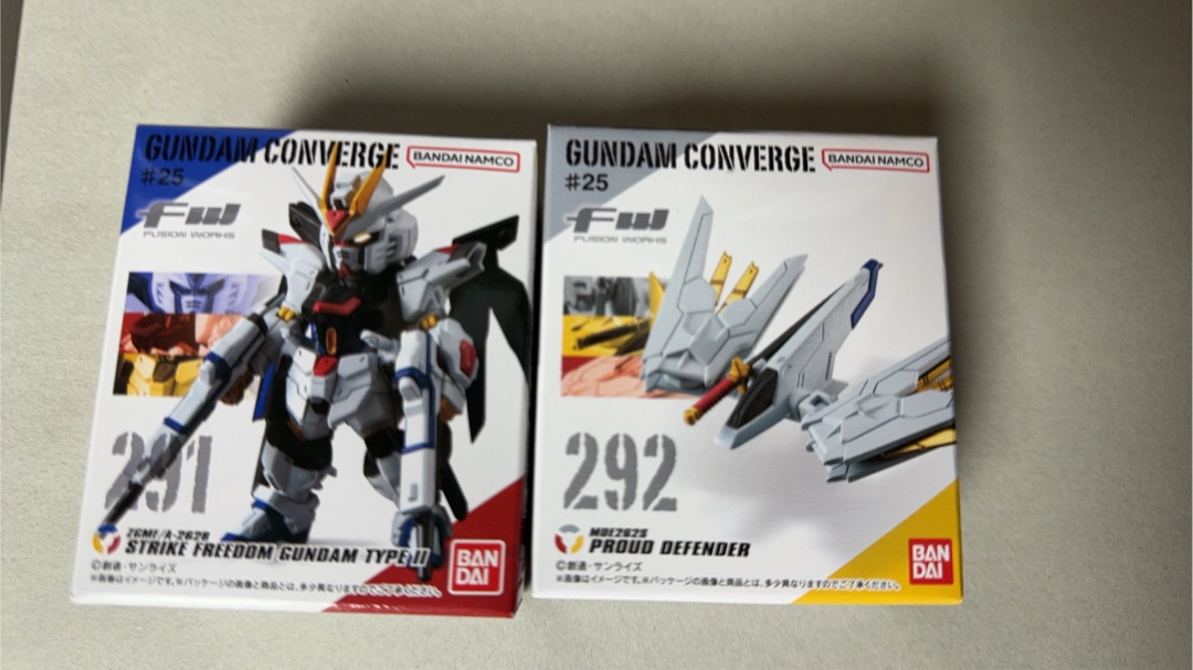 [全新] BANDAI GUNDAM CONVERGE #25 Fusion Worhs FW Gundam Converge 25 高達 機動戰士 突擊自由高達極 非凡突擊自由高達 ...