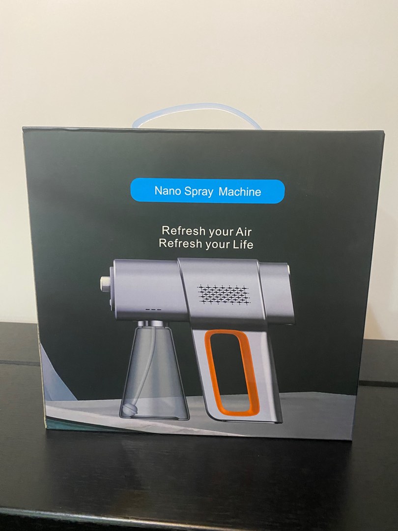 全新 nano spray machine GD-08 噴霧消毒機 消毒器, 傢俬＆家居, 家居清潔及護理用品, 清潔工具 - Carousell