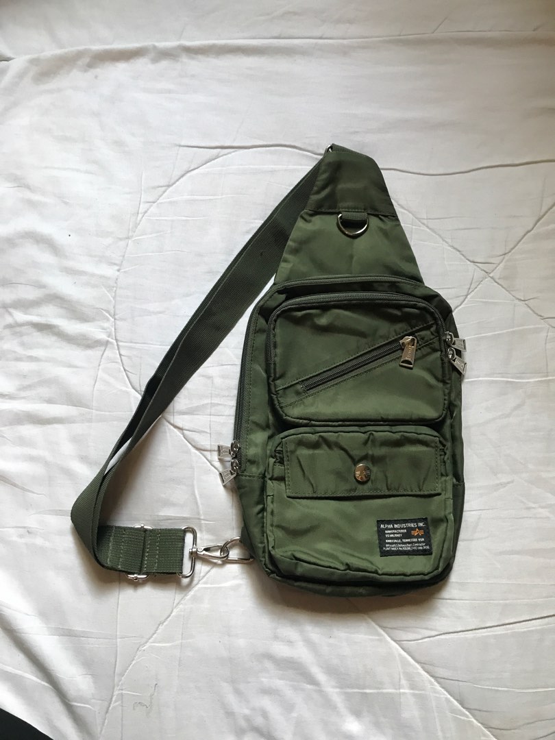 ALPHA INDUSTRIES MILITARY TACTICAL CROSSBODY BAG, Men's Fashion, Bags ...