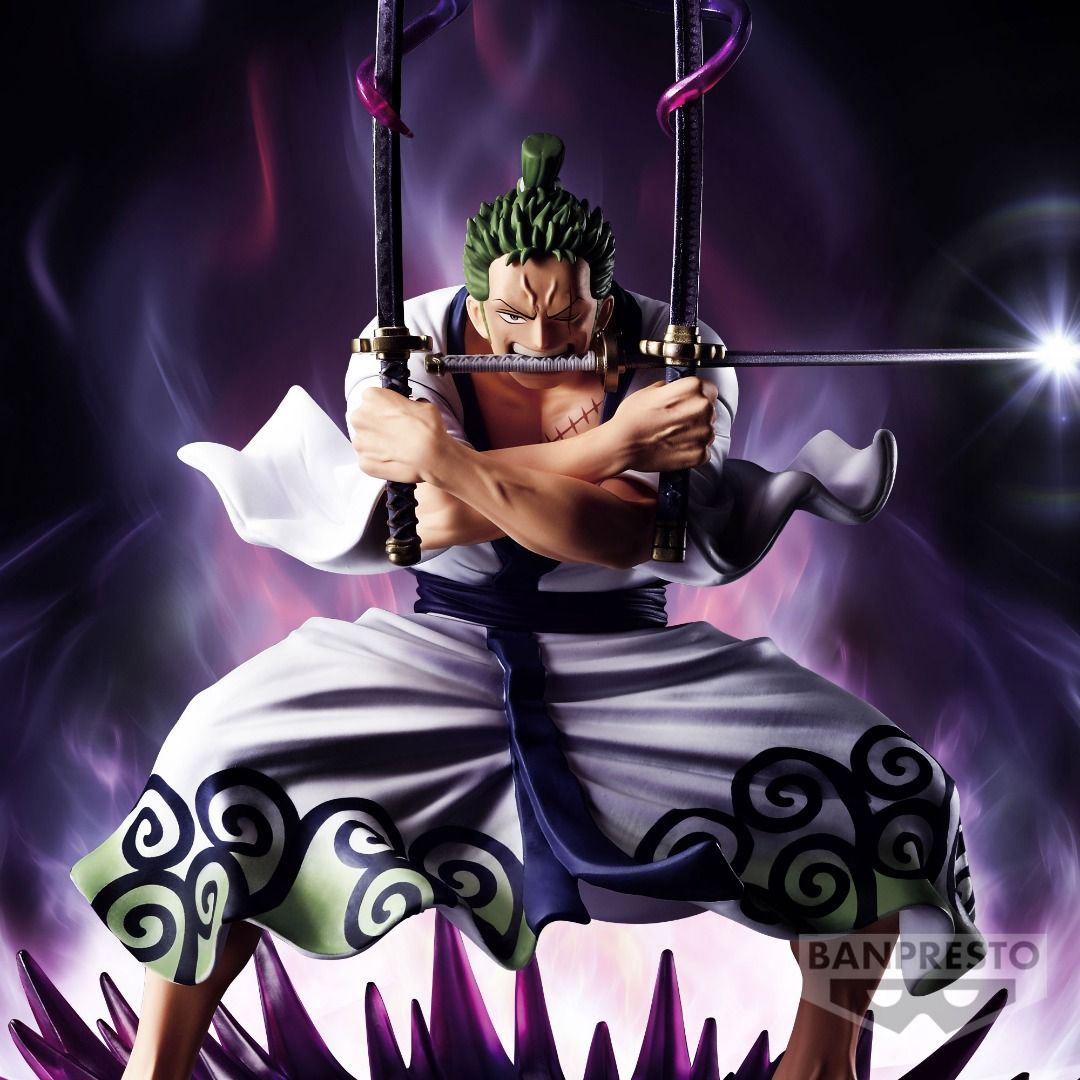 Banpresto One Piece DXF Special Roronoa Zoro Figure (Zorojuro Ver ...