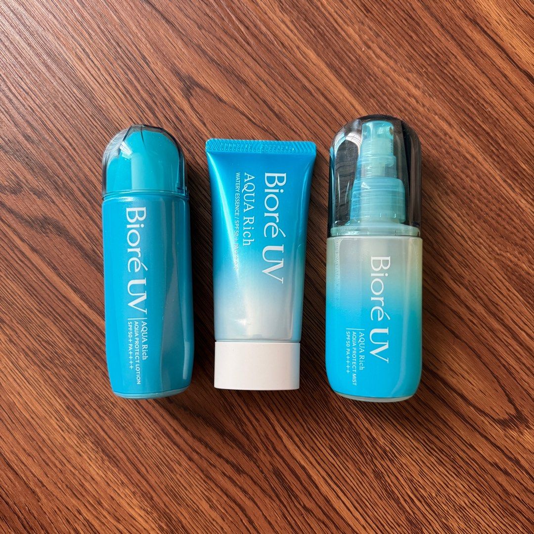 Biore UV Aqua Rich Sunscreen, Beauty & Personal Care, Face, Face Care ...