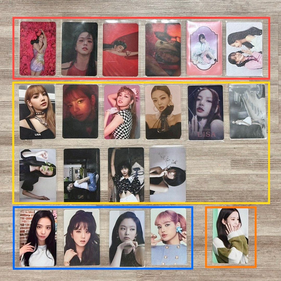 Blackpink Photocards | BPTG, Hobbies & Toys, Memorabilia & Collectibles ...