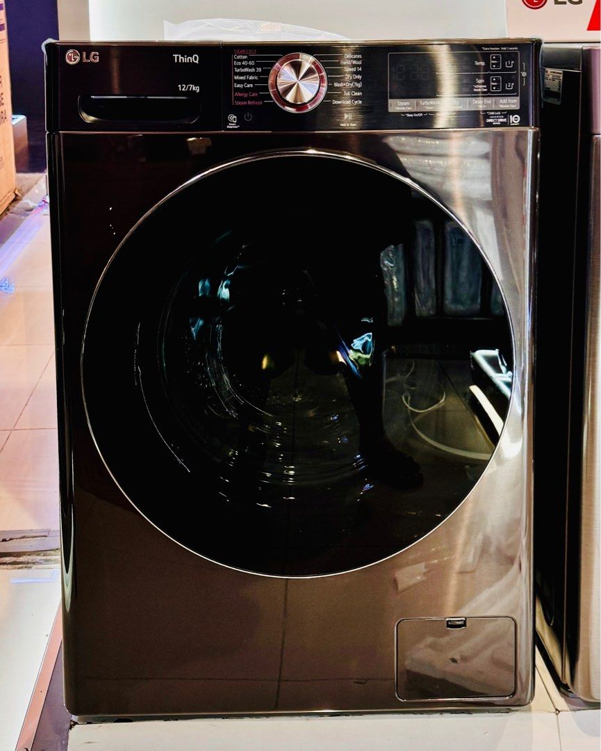 Brand New LG FV1412H2BA 12/7kg Front Load Inverter Washer & Dryer Combo ...