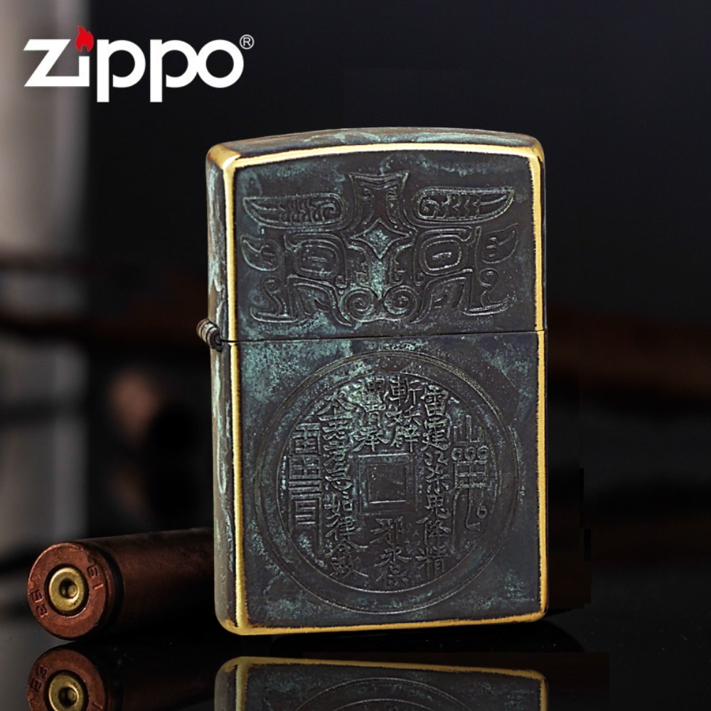 Bronze Mountain Ghost Coin Zippo Lighter, Hobbies & Toys, Collectibles ...