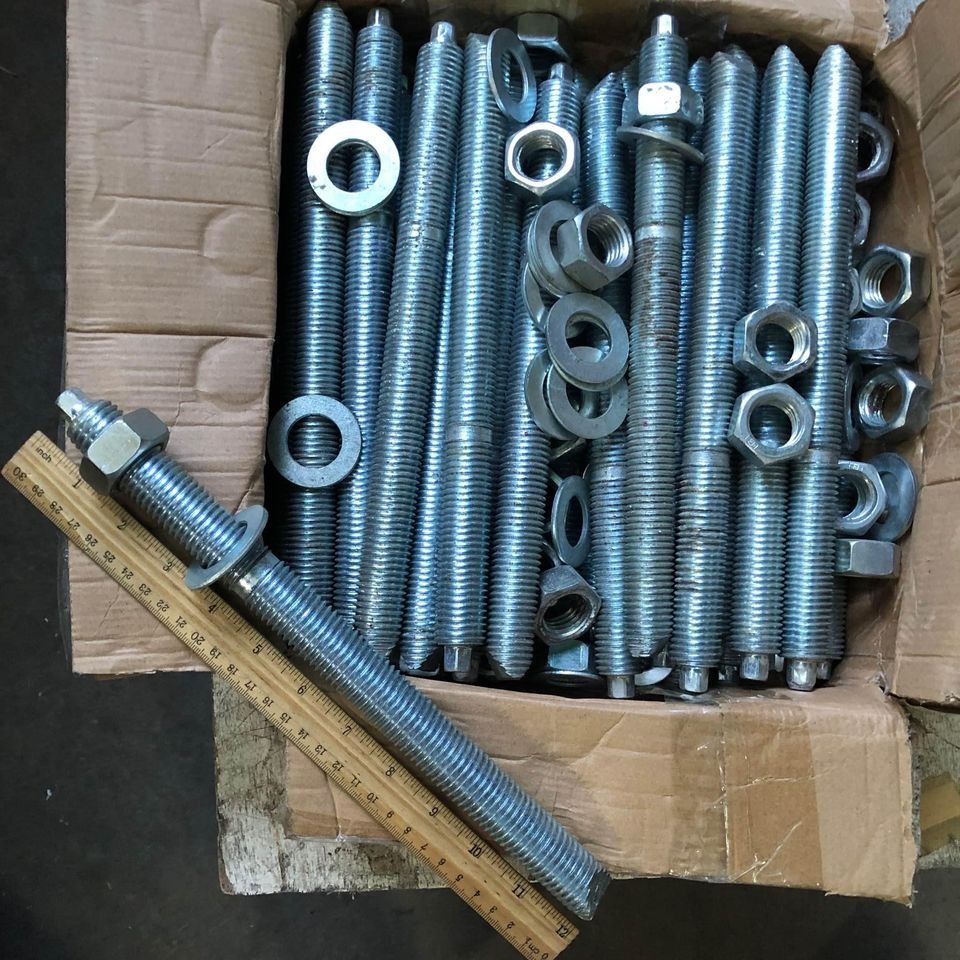 Chemical Anchor bolt 1” diameter 12” long M24 X 300mm ONHAND ANYTIME ...
