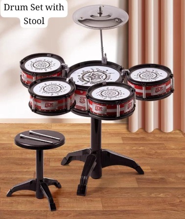 Children Drum Set / My Jazz Drum Set / Mini Drum Set Toy Drum, Hobbies ...