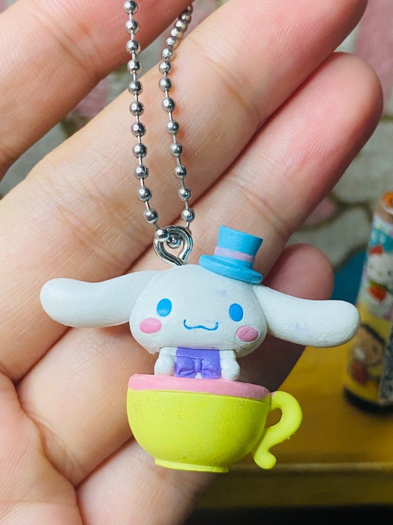 Cinnamoroll tea cup charm 120, Hobbies & Toys, Toys & Games on Carousell