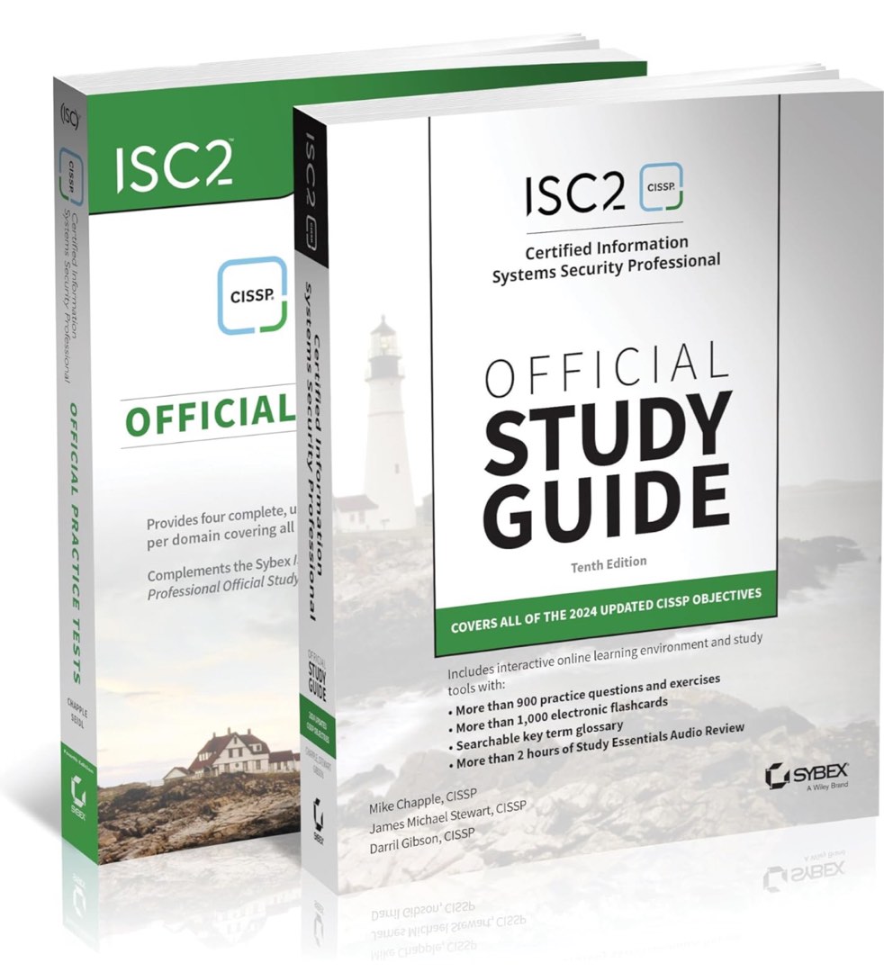 CISSP Official Study Guide, 10th Edition & CISSP Official Practice Test ...