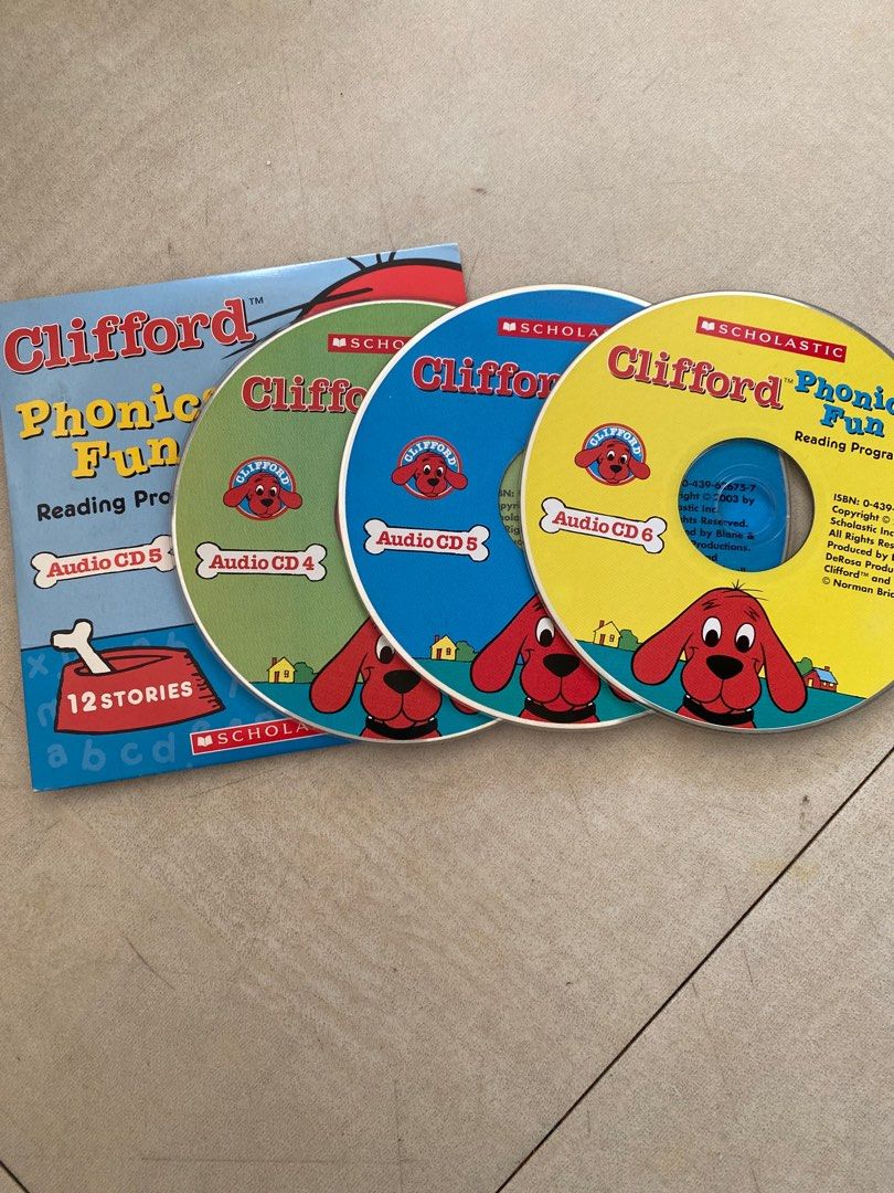 Clifford phonics fun CD for children, Hobbies & Toys, Music & Media ...