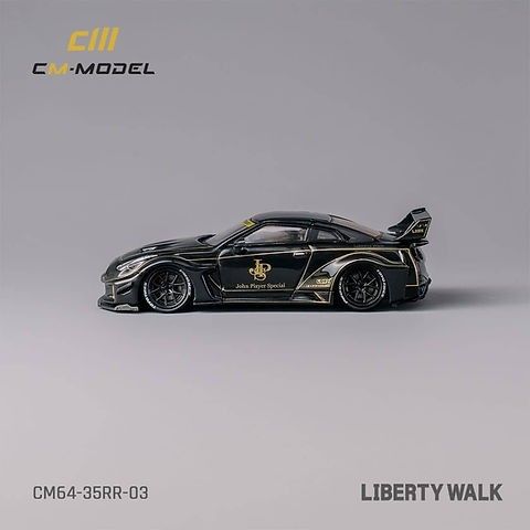 CM MODEL Nissan GT-R (R35) LBWK Super Silhouette 35GT-RR 3.0 JPS Livery ...