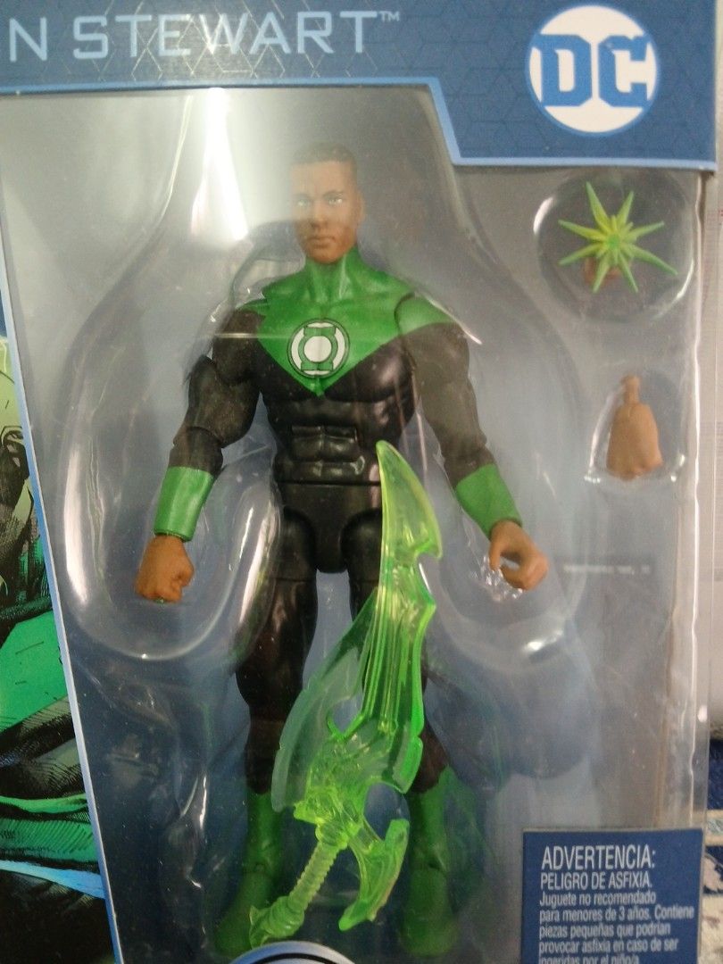 DC MULTIVERSE JOHN STEWART GREEN LANTERN, Hobbies & Toys, Toys & Games ...