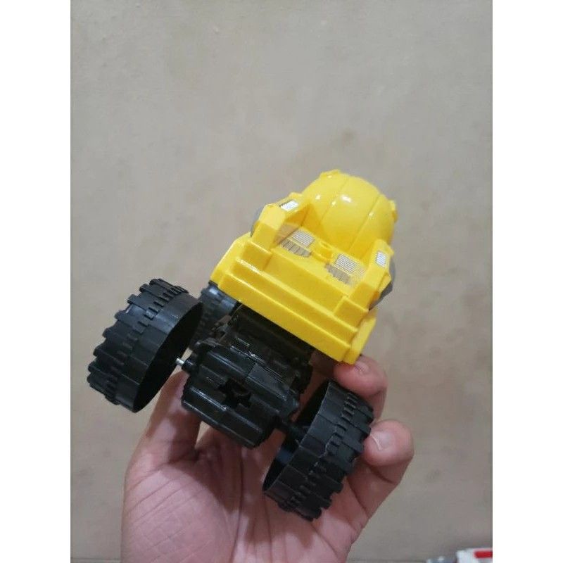 DIECAST DIE CAST JUALAN MOBILAN ROBOTAN TRANSFORMASI KUNING YELLOW ...