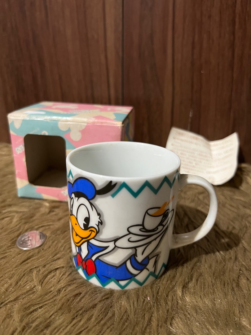 Disney Donald Duck x Sango mug, Furniture & Home Living, Kitchenware ...