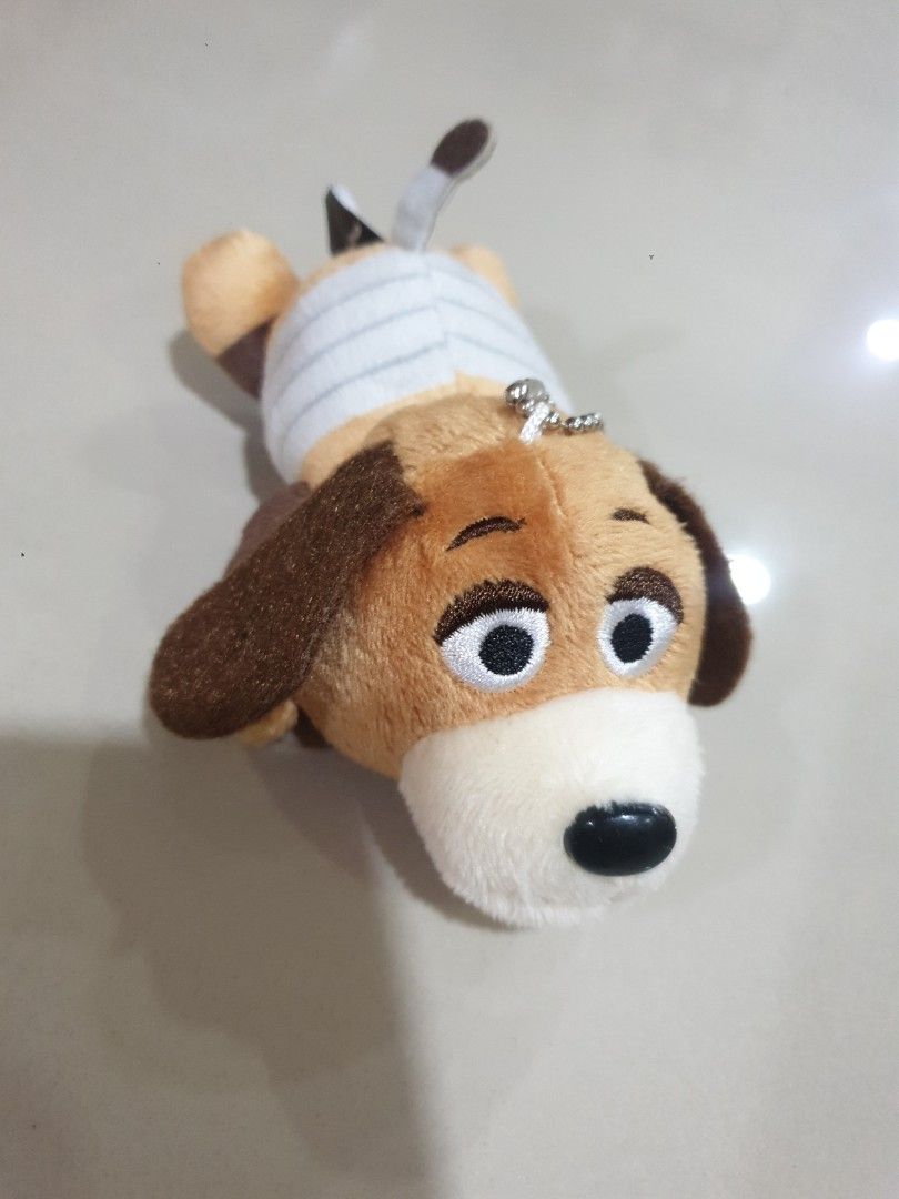 Disney-Pixar's Toy Story 4 slinky dog plush keychain, Hobbies & Toys ...