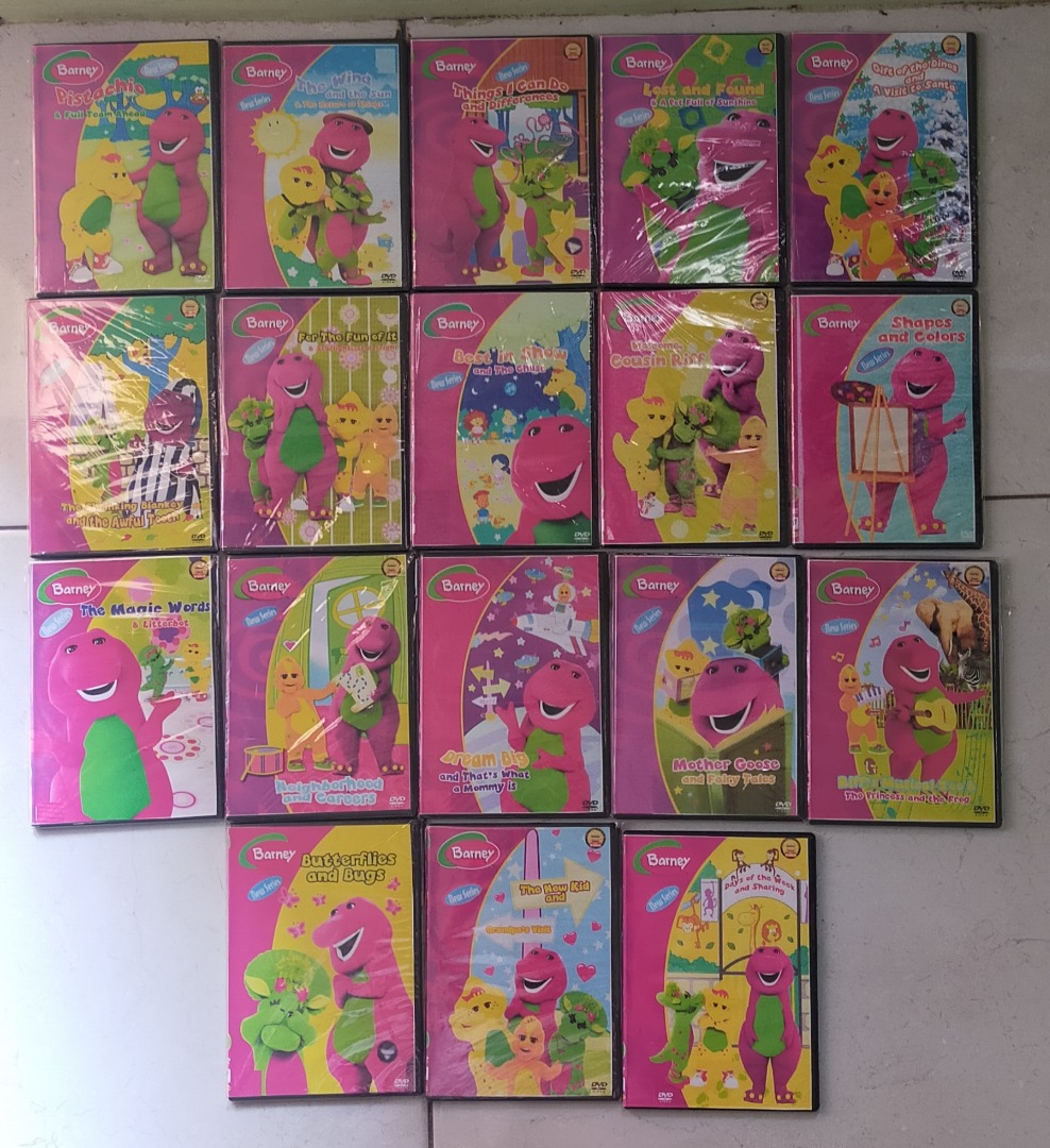 Dvd Barney movie, Musik & Media, CD, DVD & Lainnya di Carousell