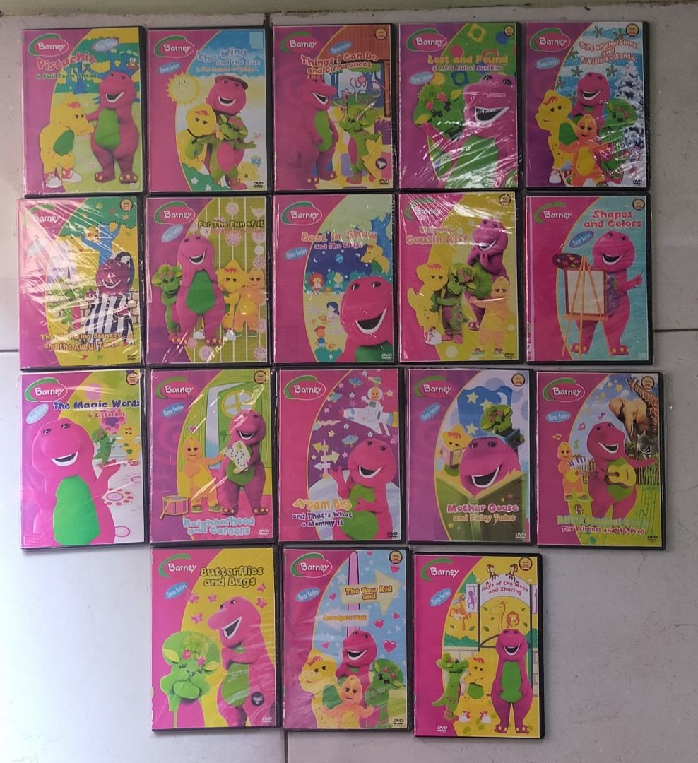 Dvd Barney movie, Musik & Media, CD, DVD & Lainnya di Carousell