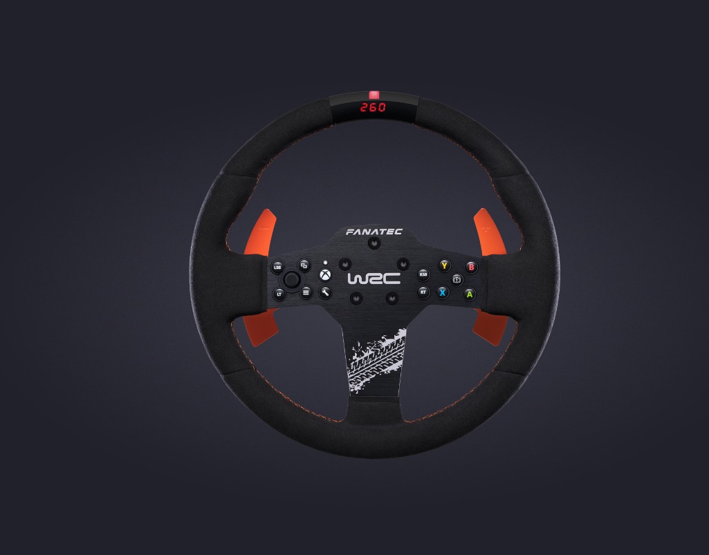 Fanatec CSL Elite WRC V2 Steering Wheel~ Sim Racing Steering Wheel Hub ...