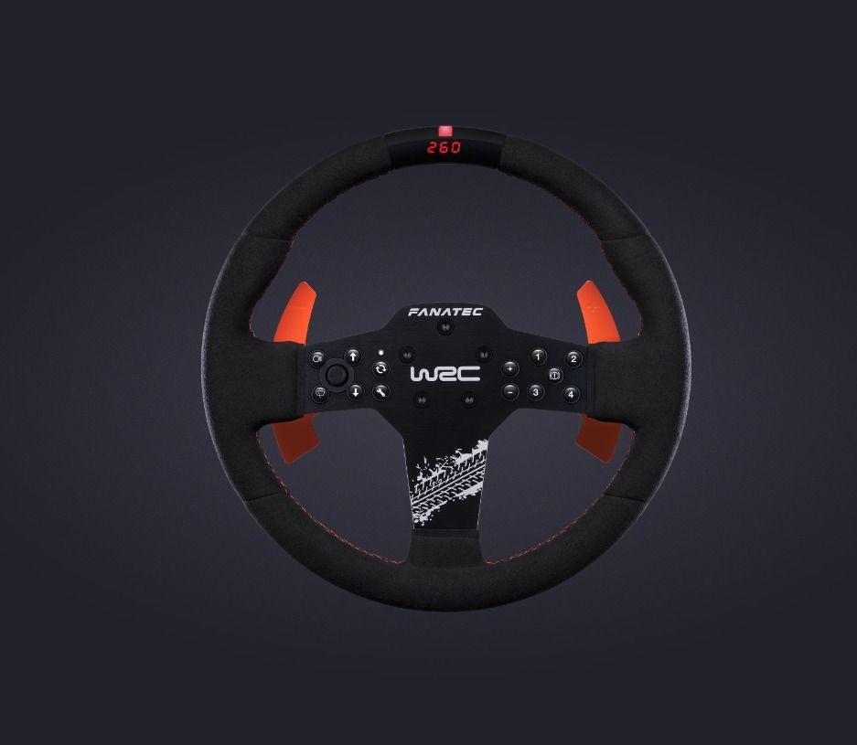 Fanatec CSL Elite WRC V2 Steering Wheel~ Sim Racing Steering Wheel Hub ...