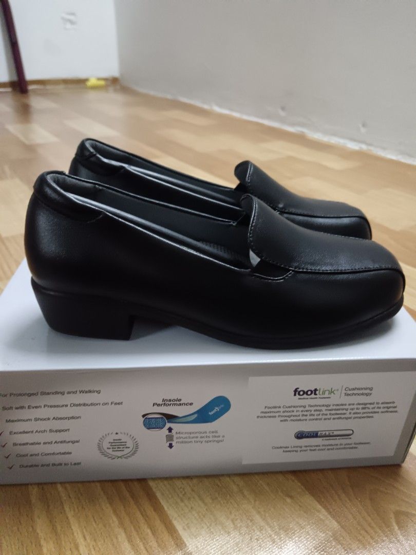 FOOTLINK BLACK, Women's Fashion, Footwear, Heels on Carousell
