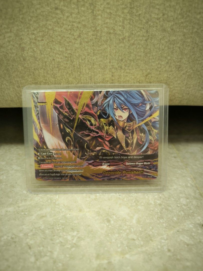 Genocide Punisher Buddyfight card, Hobbies & Toys, Toys & Games on ...