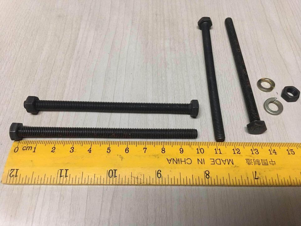 Gr8.8 Hi-Tensile Heavy Duty Structural Bolts Carbon Steel Capscrew M5 ...