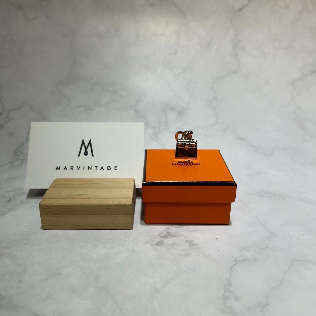 Hermes Mini Kelly Twilly Ring, 名牌, 飾物及配件 - Carousell