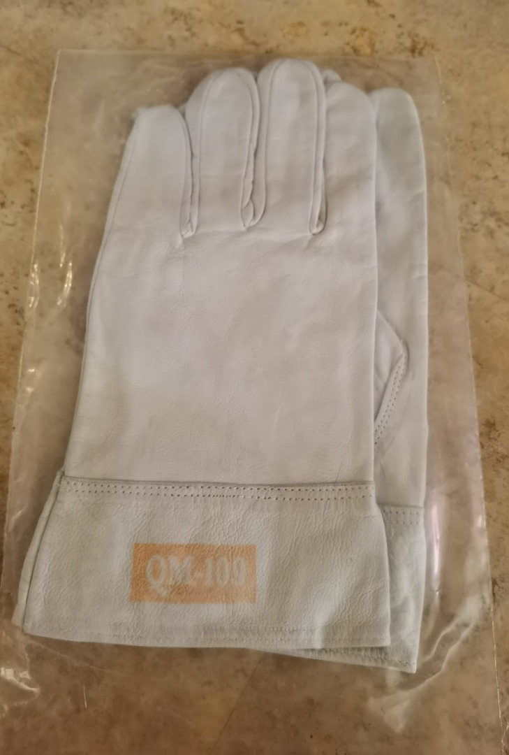 Horr QM-109 Argon Leather Glove Size M and L QM 109 Safety gloves, Men ...