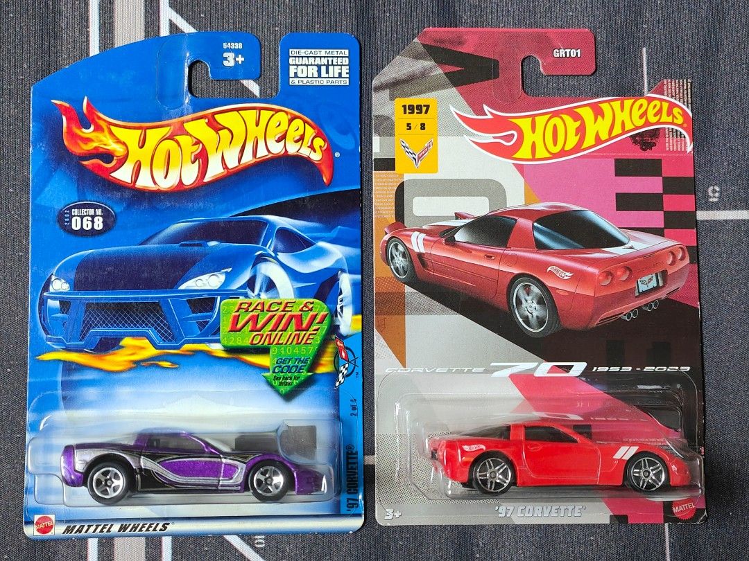 Hot Wheels 97 Corvette assorted sold separately, Hobbies & Toys, Toys ...