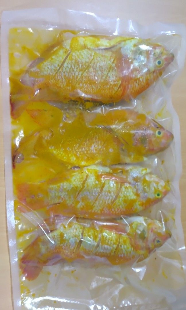 Ikan nila bumbu kuning, Makanan & Minuman, Makanan Instan di Carousell