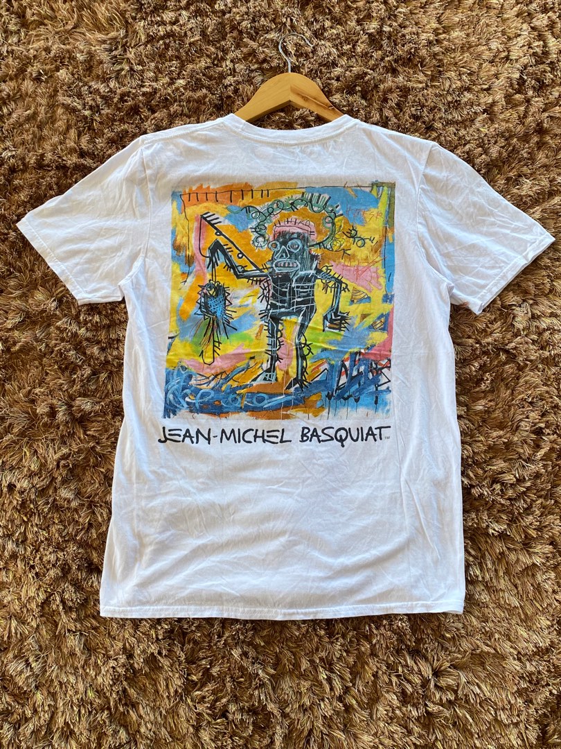 JEAN MICHEL BASQUIAT BACKHIT , Men's Fashion, Tops & Sets, Tshirts ...