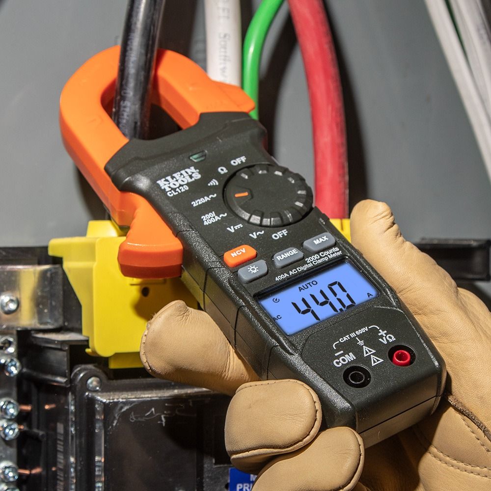 Klein Tools Digital Clamp Meter CL120, Commercial & Industrial ...