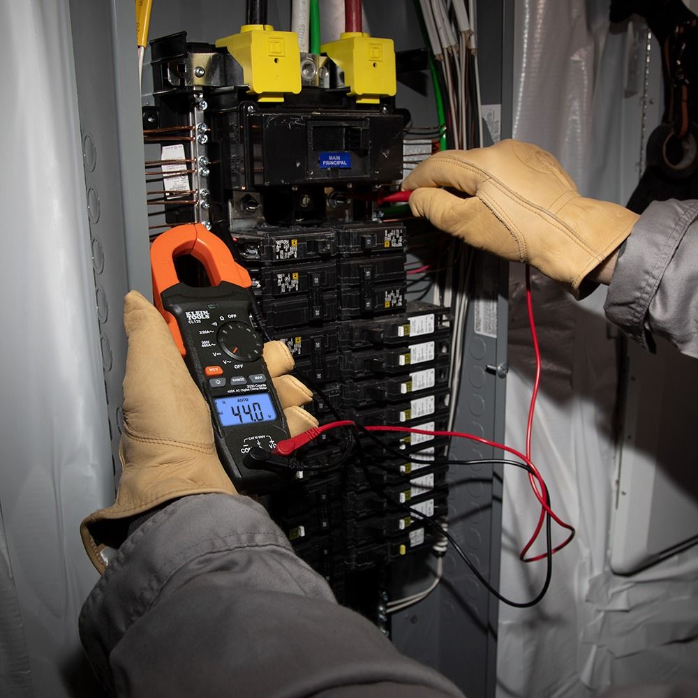 Klein Tools Digital Clamp Meter CL120, Commercial & Industrial ...