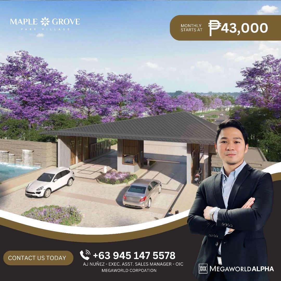 MAPLE GROVE PARK VILLAGE - PRESELLING RESIDENTIAL LOTS IN GENERAL TRIAS ...