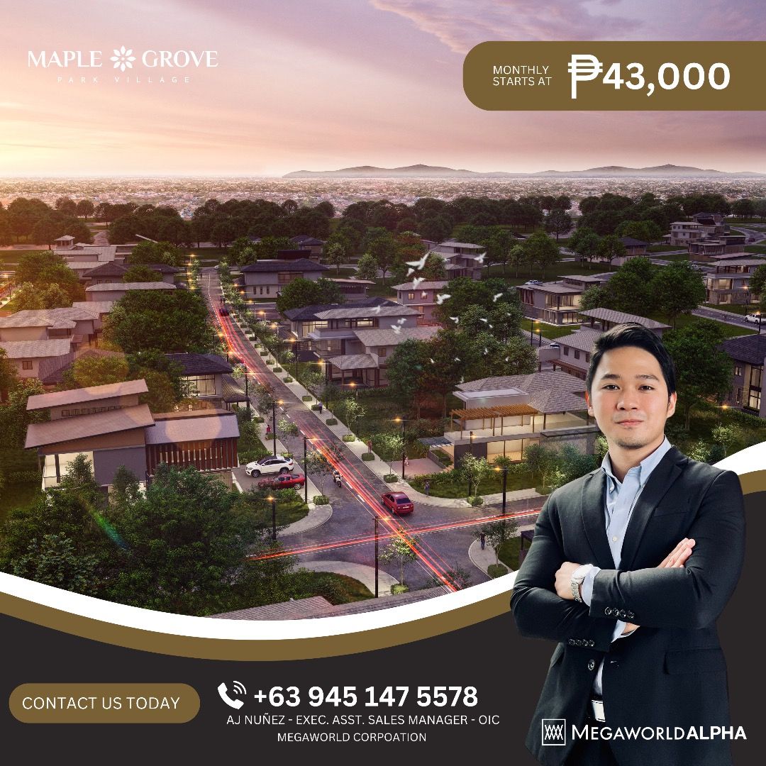 MAPLE GROVE PARK VILLAGE - PRESELLING RESIDENTIAL LOTS IN GENERAL TRIAS ...