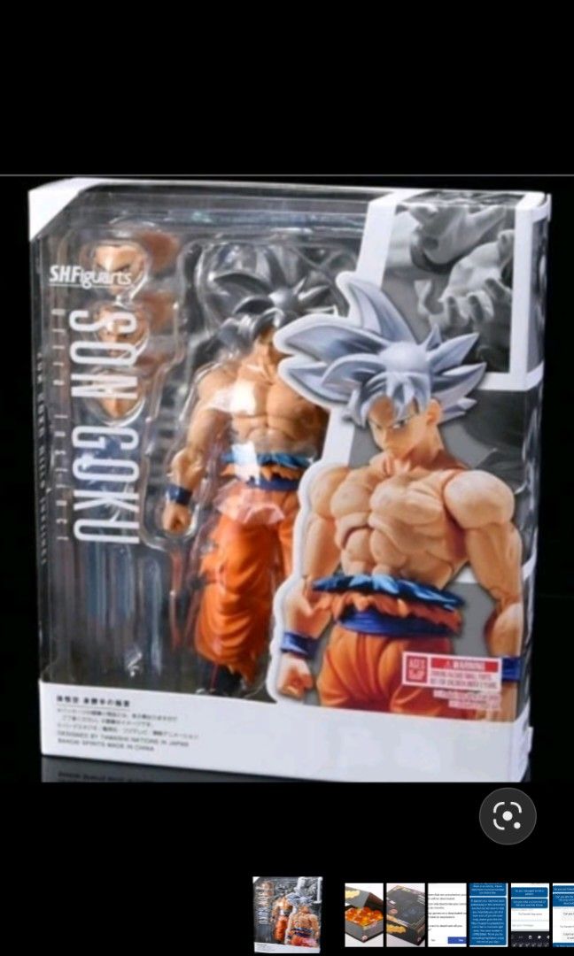 Master ultra instinct goku, Hobbies & Toys, Toys & Games on Carousell