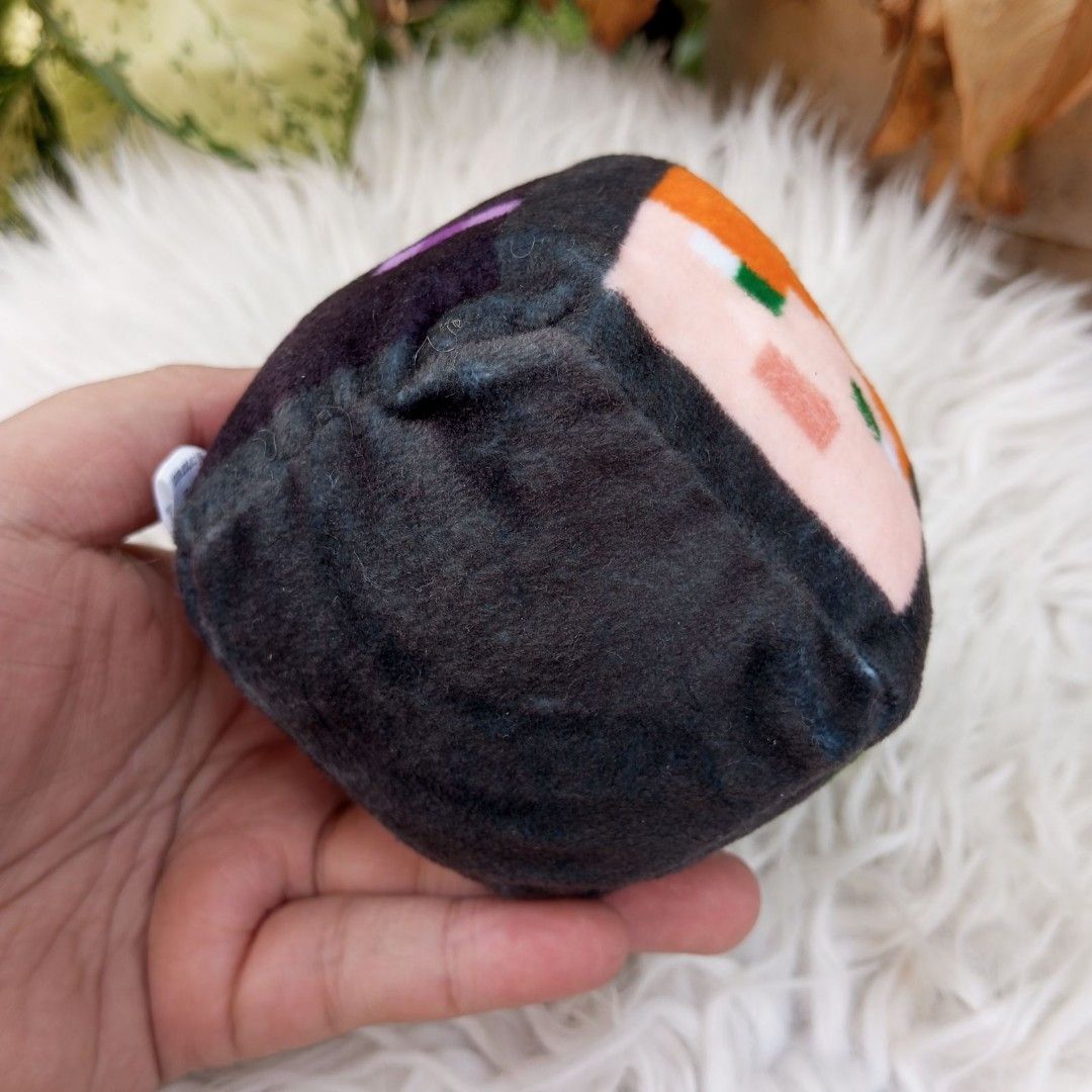 MINECRAFT Steve Cube Plush Ball Chain Mascot, Hobbies & Toys, Toys ...