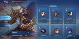 Mlbb acc epic limited match 700+, Video Gaming, Gaming Accessories, In ...